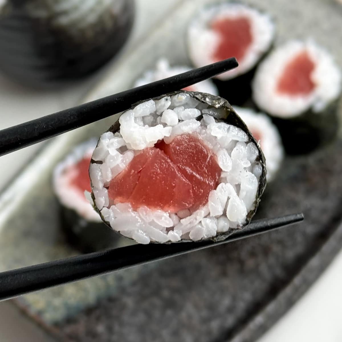 Tekka Maki (Tuna Sushi Roll) - Crafty Cookbook