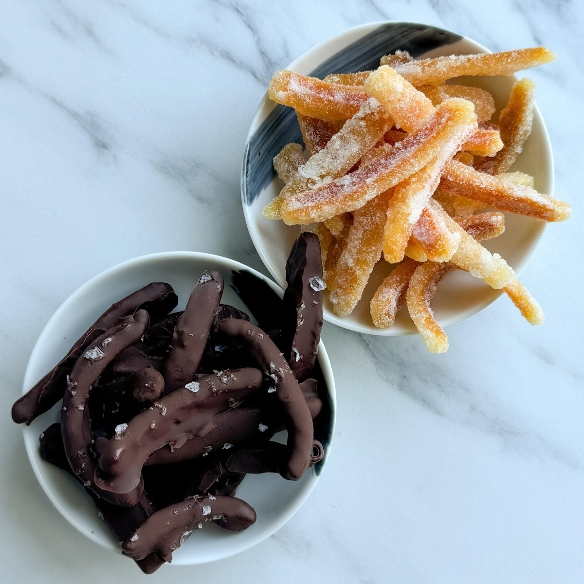 Candied Orange Peels (Chocolate Covered or Sugar Coated) - Crafty Cookbook