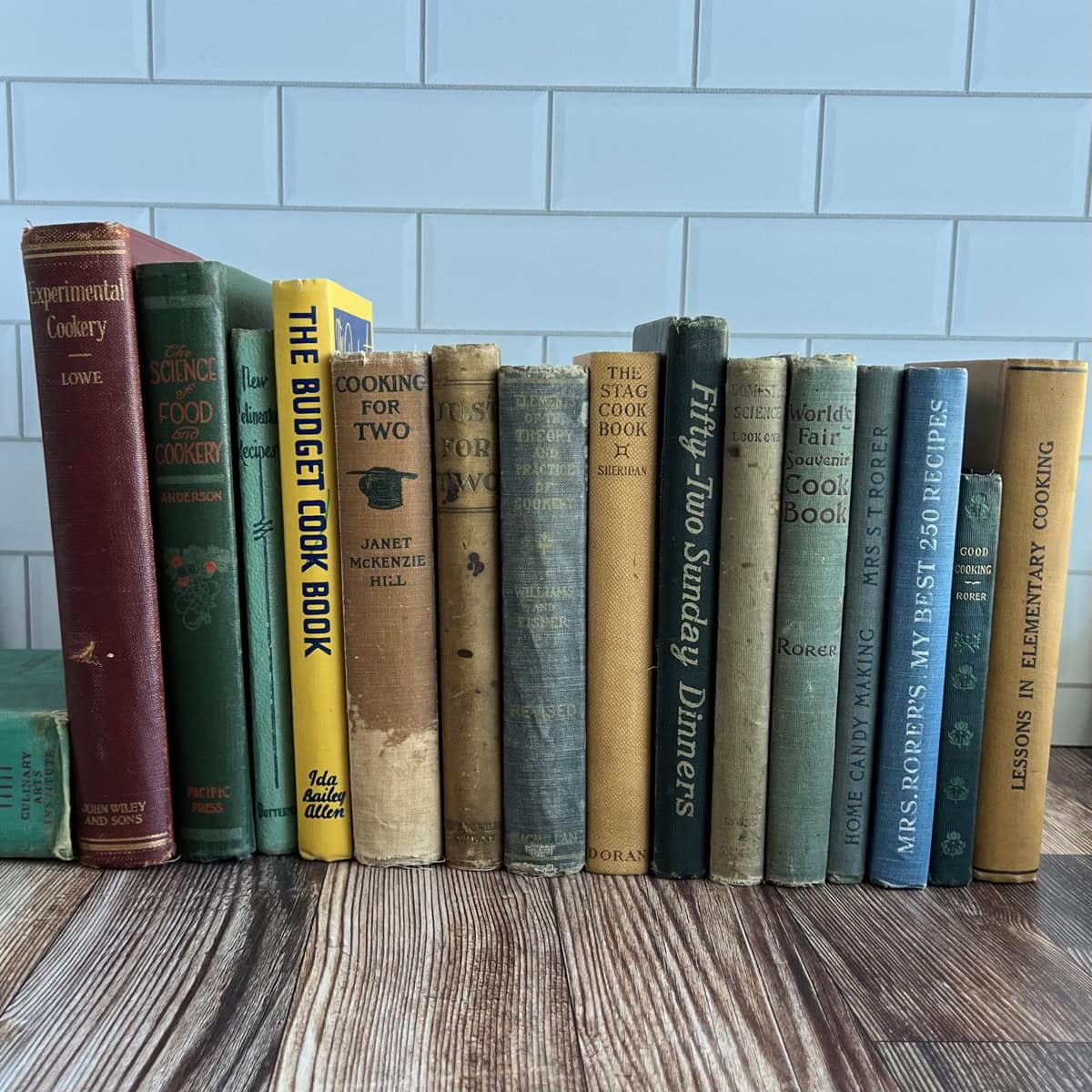 Antique Cookbooks - Crafty Cookbook