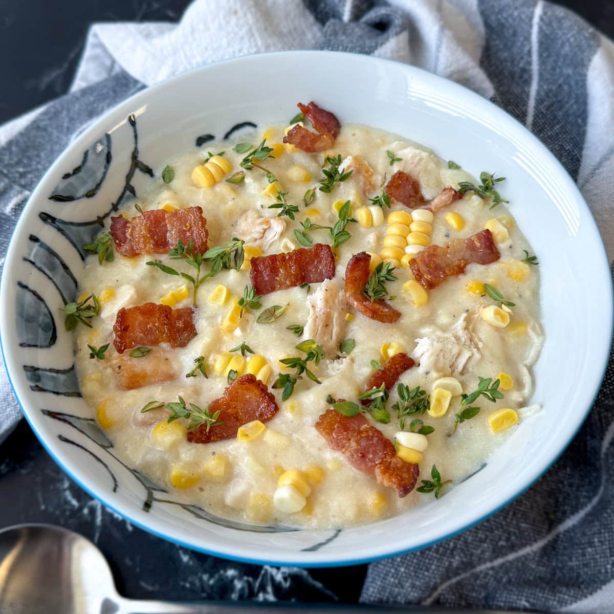 Chicken Corn Chowder - Crafty Cookbook
